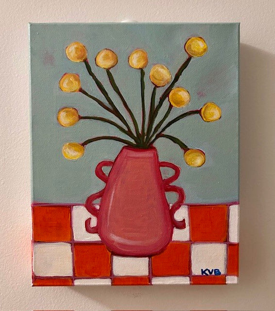 Kerry Van Beuge - Billy's Buttons – The Pink Gallery - Cherie Brown