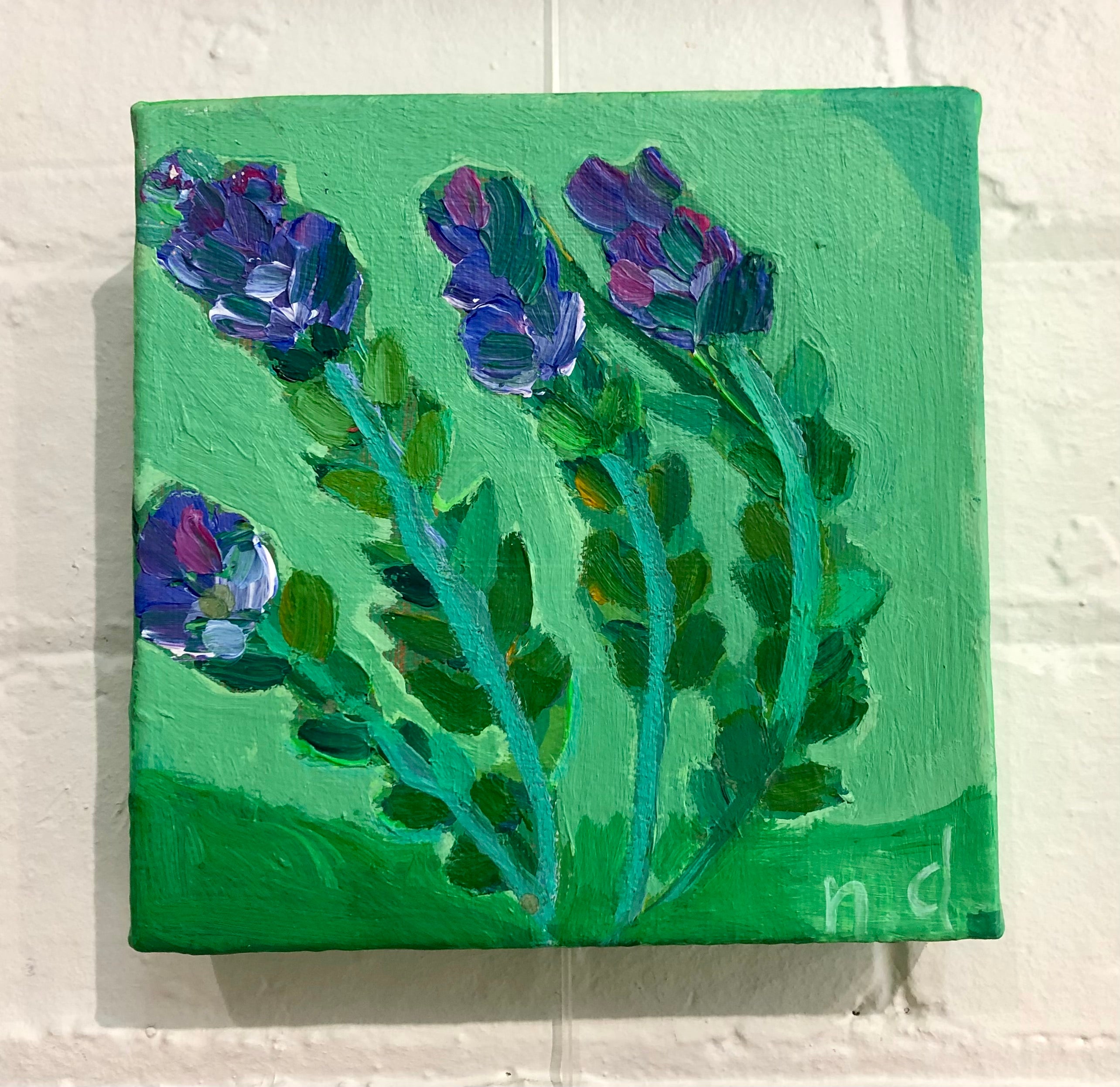 Nicole Donegan - Lavender Bush – The Pink Gallery - Cherie Brown