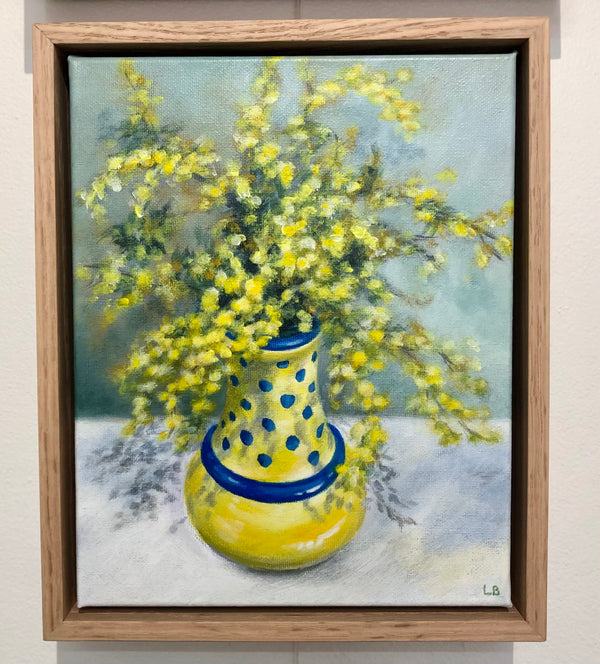 Lynn Baxter - Wattle gone dotty – The Pink Gallery - Cherie Brown